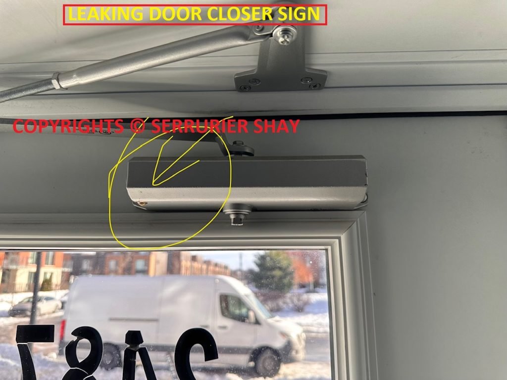 ferme-porte qui coule - Serrurier Montreal SHAY Montreal LockSerrurier ...